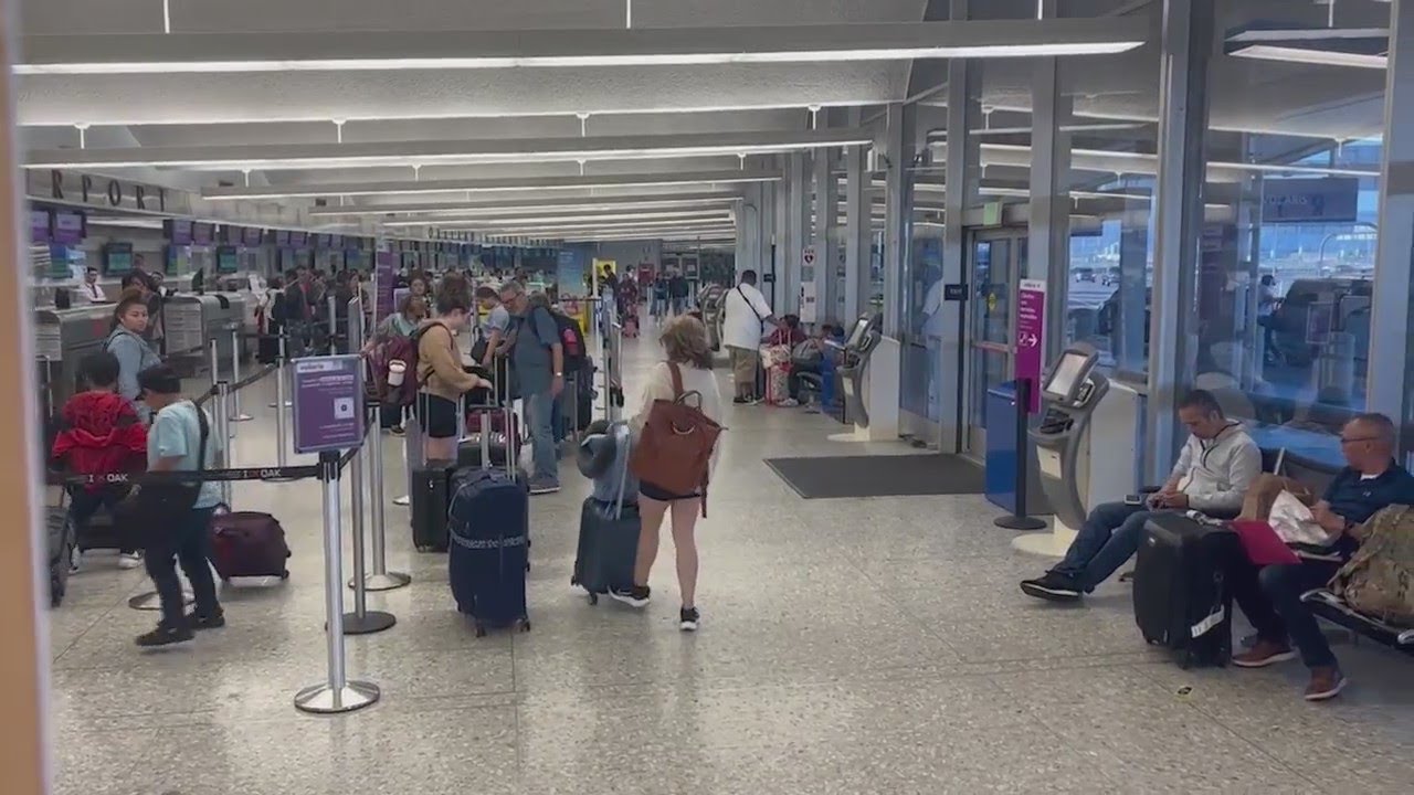 Modernization plan for two terminals at Oakland Airport