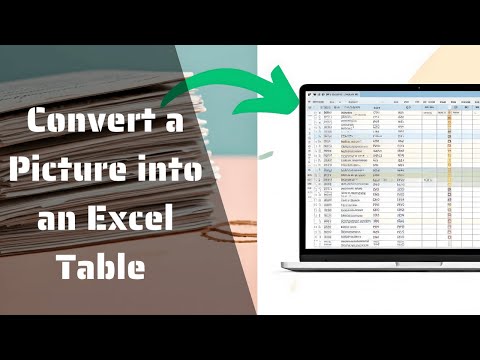 📸 How to Convert a Picture into an Excel Table (Easiest Way 2025!) ➡️📊