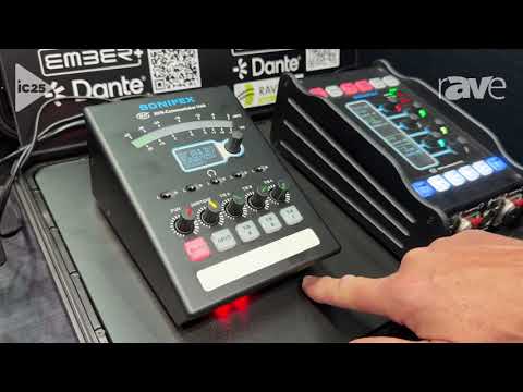 InfoComm 2025: Sonifex Upgrades AVN-CU1 with Dante Integration for Commentators