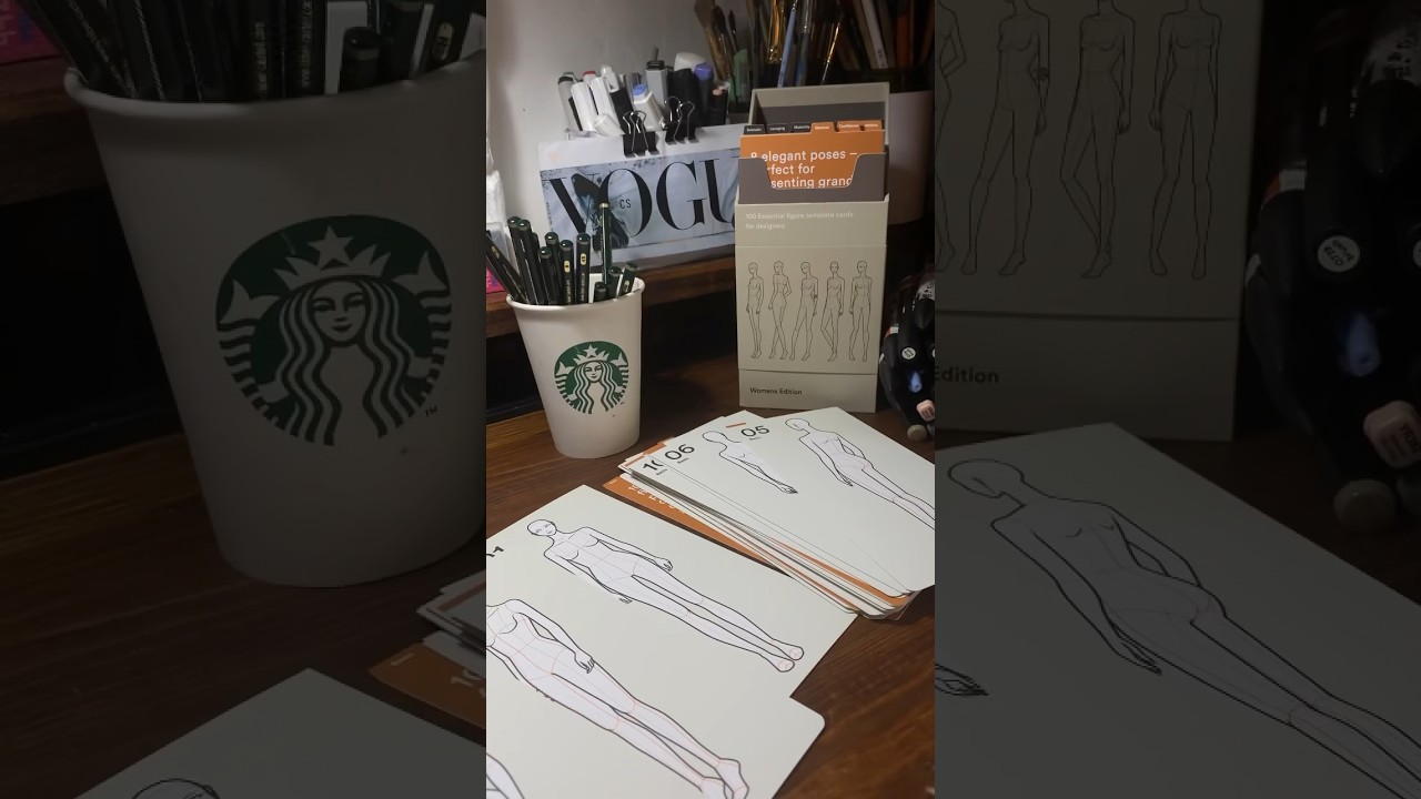 «Poses for Fashion illustration»
