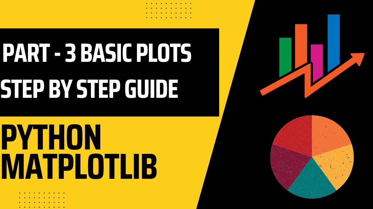 Matplotlib Python Tutorials for Beginner | Matplotlib Crash Course | Part - 3 Basic plots