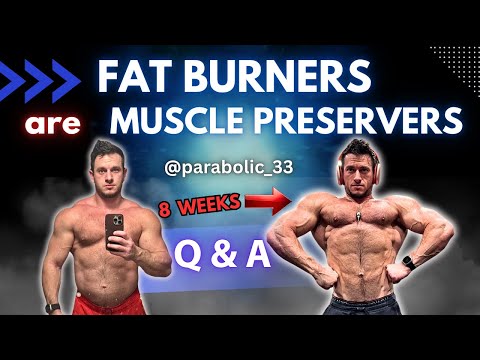 INCREASE MUSCLE WHILE LOSING FAT - FAT BURNERS are MUSCLE PRESERVERS, Q&A - Ryan Root (#055)