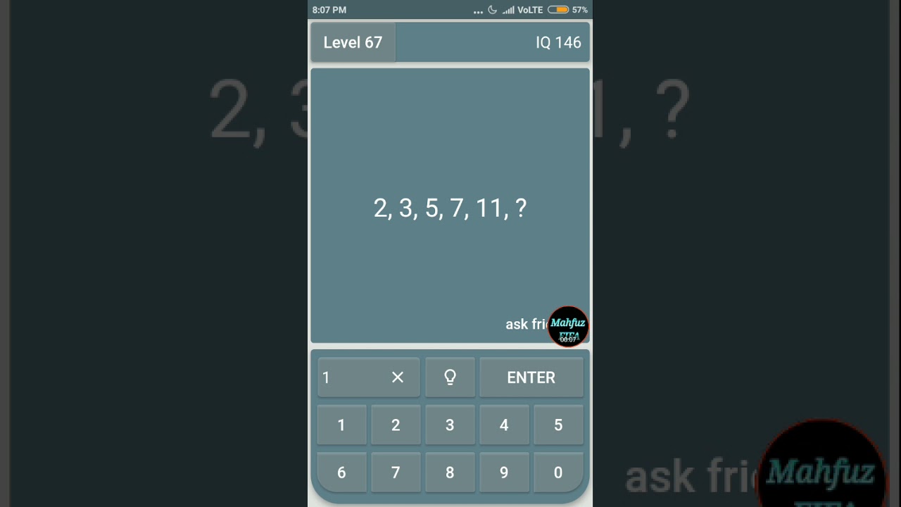 Math Riddles Level 67 🎮🎮 Math Riddles: IQ Testest || Math brain || offline games || mahfuz FIFA