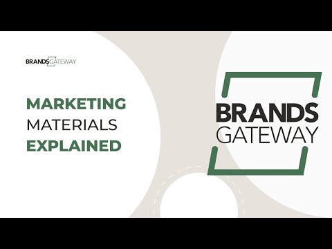 Marketing Materials Explained