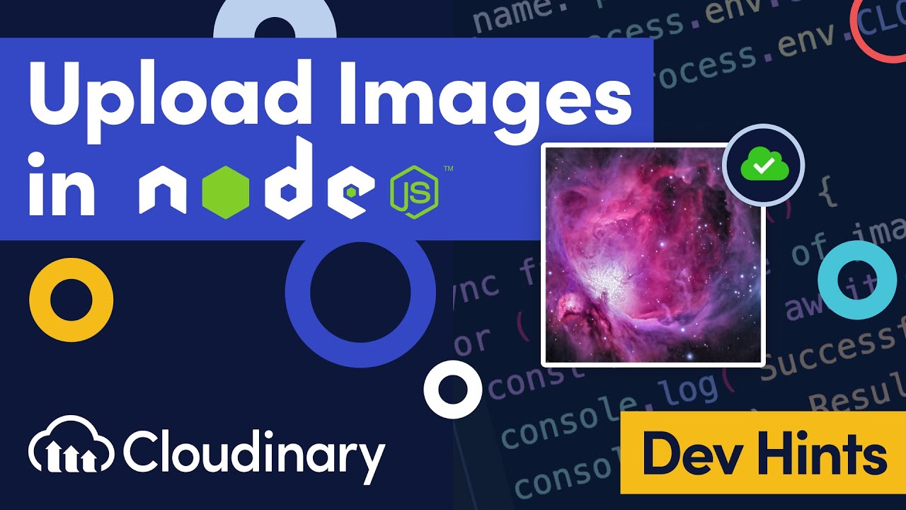 How to Upload Images in Node.js to Cloudinary (Step-by-Step)
