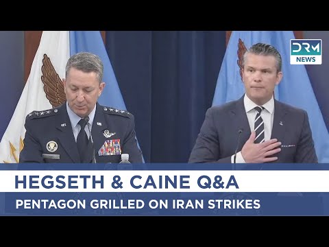 MUST WATCH: Hegseth & Gen. Caine Take Questions After U.S. Strikes on Iran | AH1G