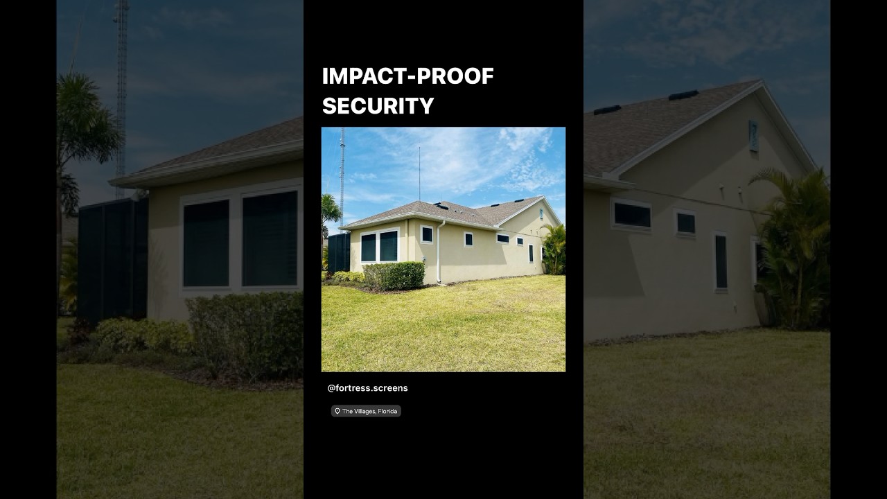 𝗙𝗼𝗿𝘁𝗿𝗲𝘀𝘀 𝗦𝗰𝗿𝗲𝗲𝗻𝘀 || Protect Against Burglars + Hurricane Winds