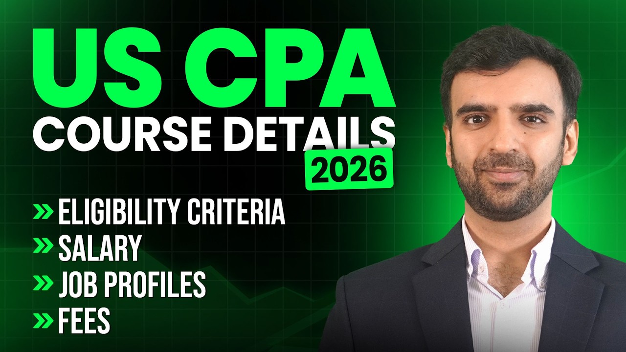 US CPA Complete Course Details 2026 | Eligibility, Salary, Fees, Exam Structure