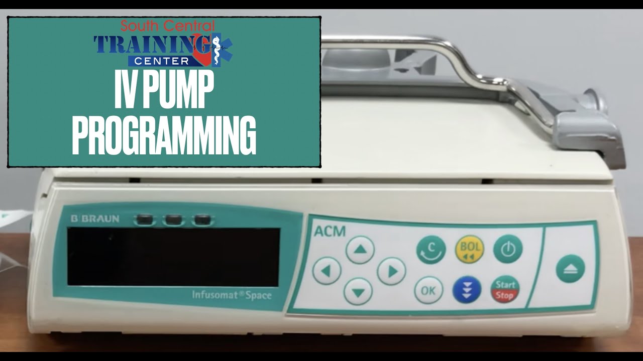 IV Pump Programming - Nitroglycerin