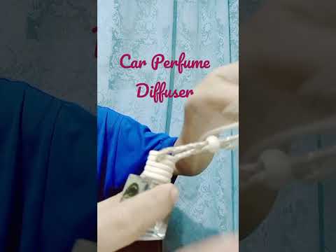 How to Use Hanging Car Perfume Diffuser bottle