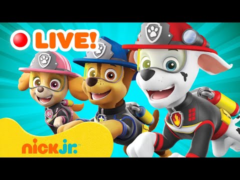 🔴 LIVE: PAW Patrol's Ultimate Rescues & Adventures! w/ Marshall, Chase & Skye | Nick Jr.