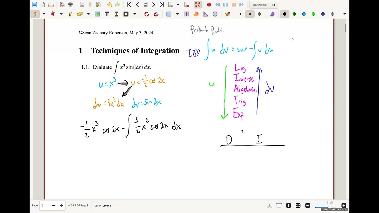 MAT 1224 Spring 2024 Final Review (Session 1, 3 PM)