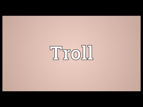 Troll Meaning