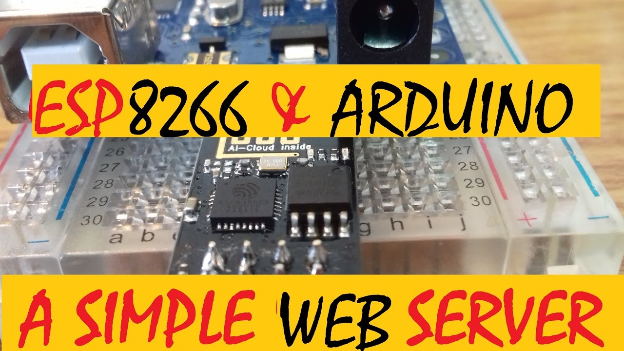 Simple Web Server & ESP8266 - 16 #arduSerie