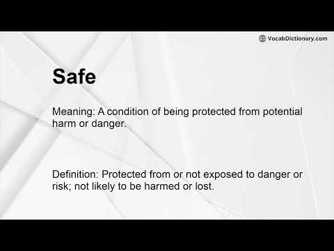 Safe Meaning