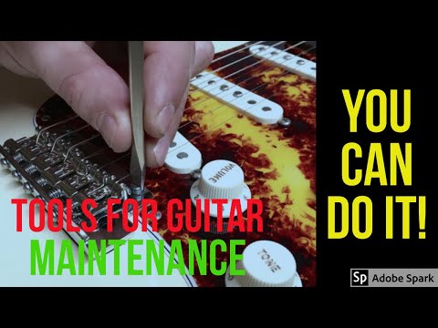 Tools for Guitar Set Up