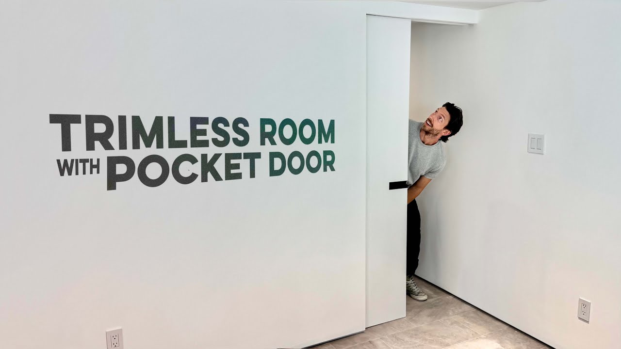 Trimless Pocket Door & Shadow Reveal Guide | Modern Interior Makeover