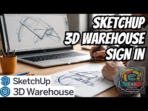 SketchUp 3D Warehouse Sign In Made EASY For Beginners