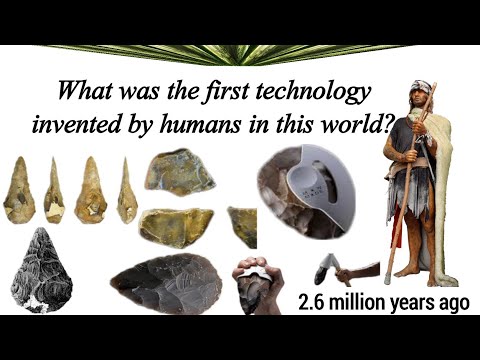 What was the first technology invented by humans in this world?