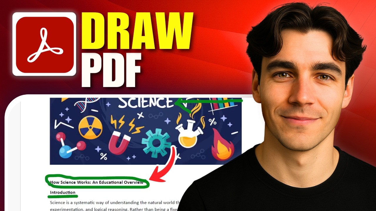 How to Draw On a PDF Document in Adobe Acrobat Pro (Tutorial 2026)