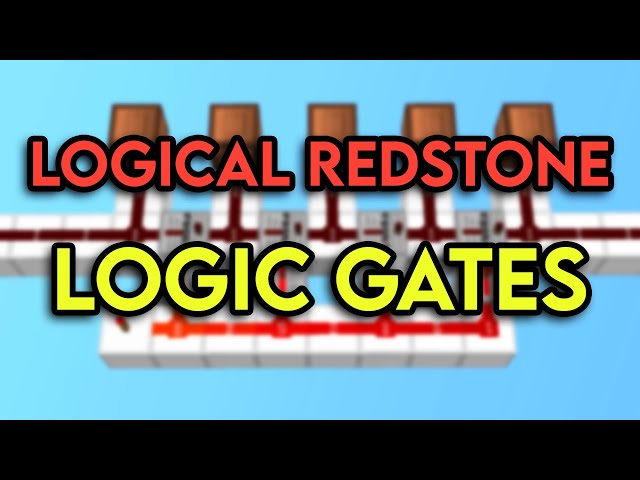 Logic Gates [from Tutorial Video] Minecraft Map