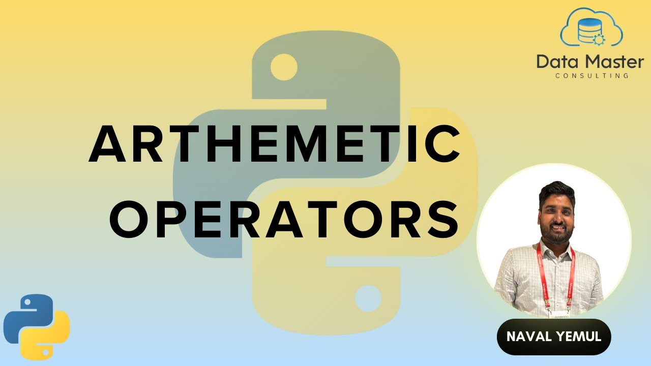 13. Arithmetic Operators: Python Operators | Python for All | For Complete Beginners