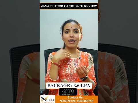 Java Student Placed | How V Cube Training Transformed a Career ๐