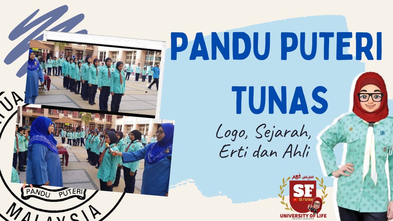 PANDU PUTERI TUNAS ( Logo, Sejarah, Erti dan Ahli)