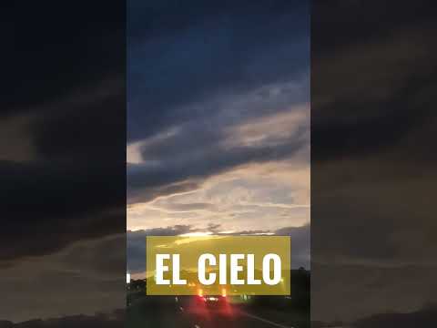 How to say THE SKY IN SPANISH #shorts #spanishvocab #spanishvocabulary #spanishwords #español