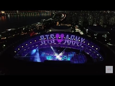Beautiful ARMY BOMB OCEAN😍 + Film Out ARMY ver.🥺💜 | BTS 8th Anniversary special| #BTS#ARMY