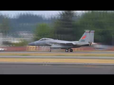NORAD launches U.S. Air Force F-15 Fighters in Portland