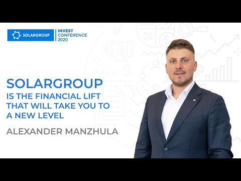 Alexander Manzhula: "SOLARGROUP is the financial lift that will take you to a new level"
