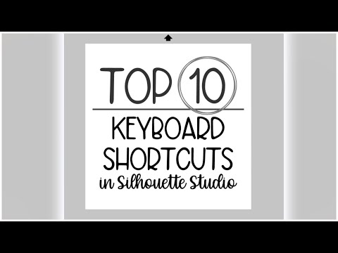 10 Shortcuts for Silhouette Studio That You Should Know
