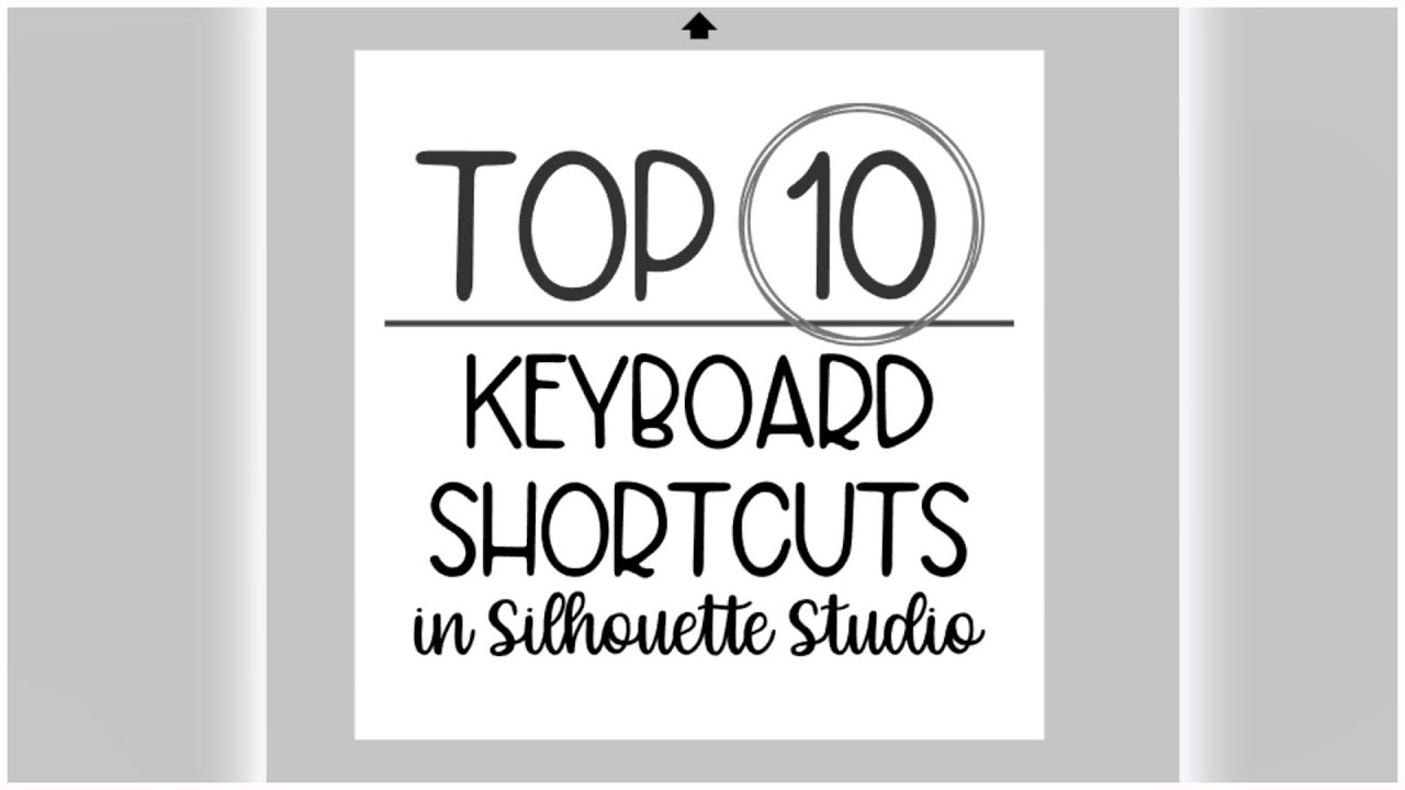 10 Shortcuts for Silhouette Studio That You Should Know