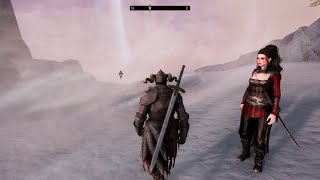 Skyrim-AE - Serana Dialogue Add-on MOD Playthrough - 87 - MQ - Alduin's ...