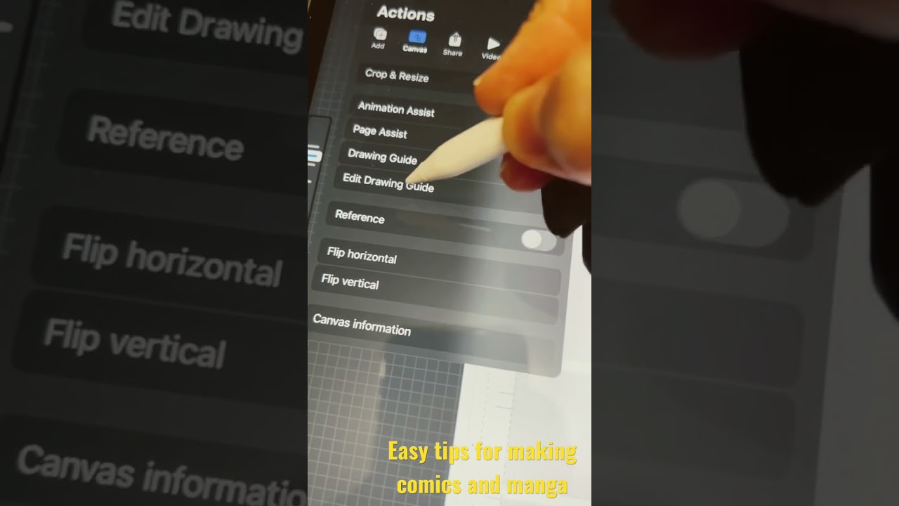 Easy panels for comic books and manga #comicbooks #manga #comics #marvelcomics #art #procreate
