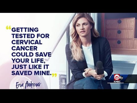 Erin Andrews talk importance of getting test for cervical cancer