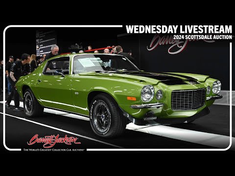 2024 SCOTTSDALE WEDNESDAY LIVESTREAM - Wednesday, January 24 - BARRETT-JACKSON 2024 AUCTION
