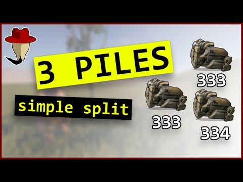Steam Community :: Video :: RUST: Splitting resources in 3 piles. No ...