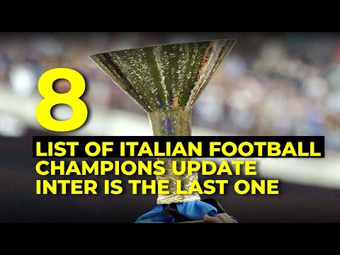 CLUB WITH THE MOST ITALIAN FOOTBALL CHAMPIONS, MOST SCUDETTO UPDATE ! ALL LIST UPDATE
