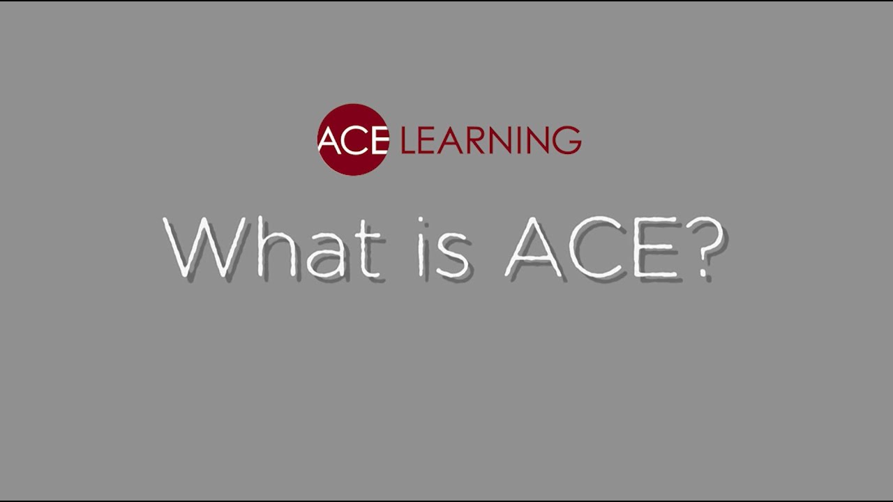 What is ACE Learning | #NEASC