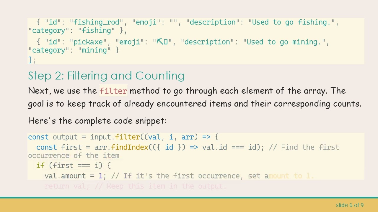 JavaScript/TypeScript Tips: Counting Duplicate Objects in an Array