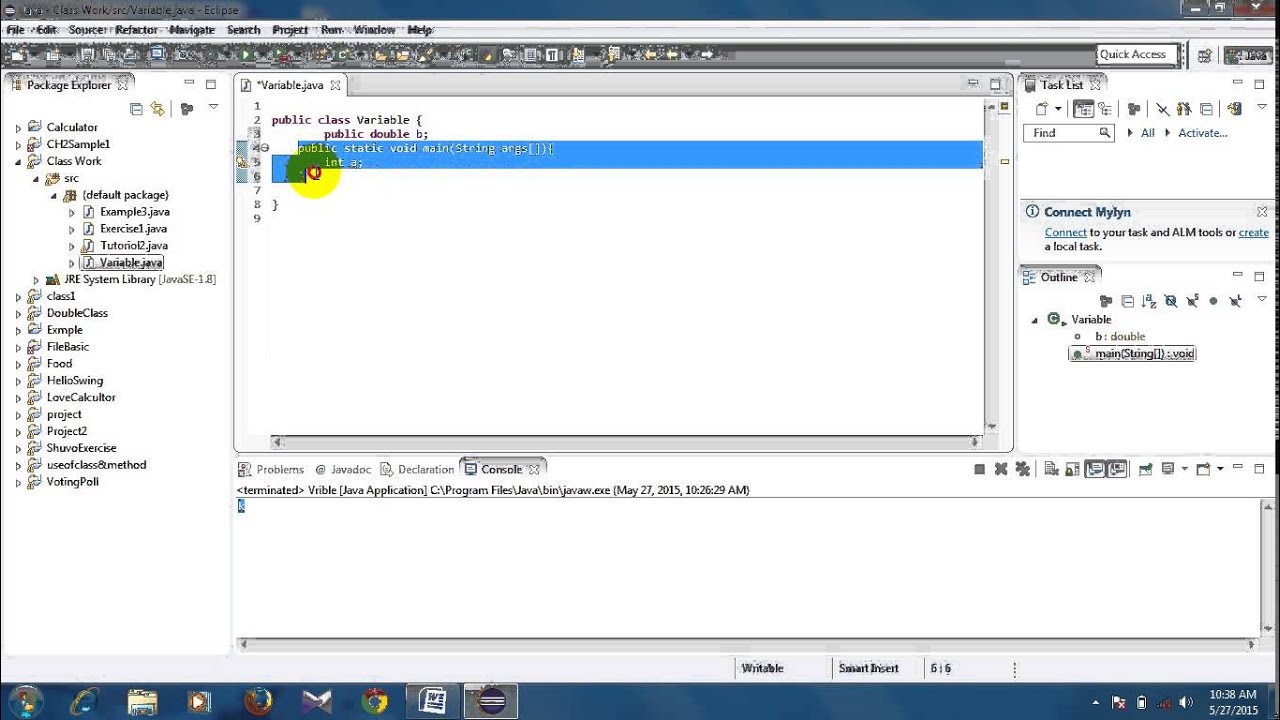 #03 Basic java tutorial in bangla  ( Variables )