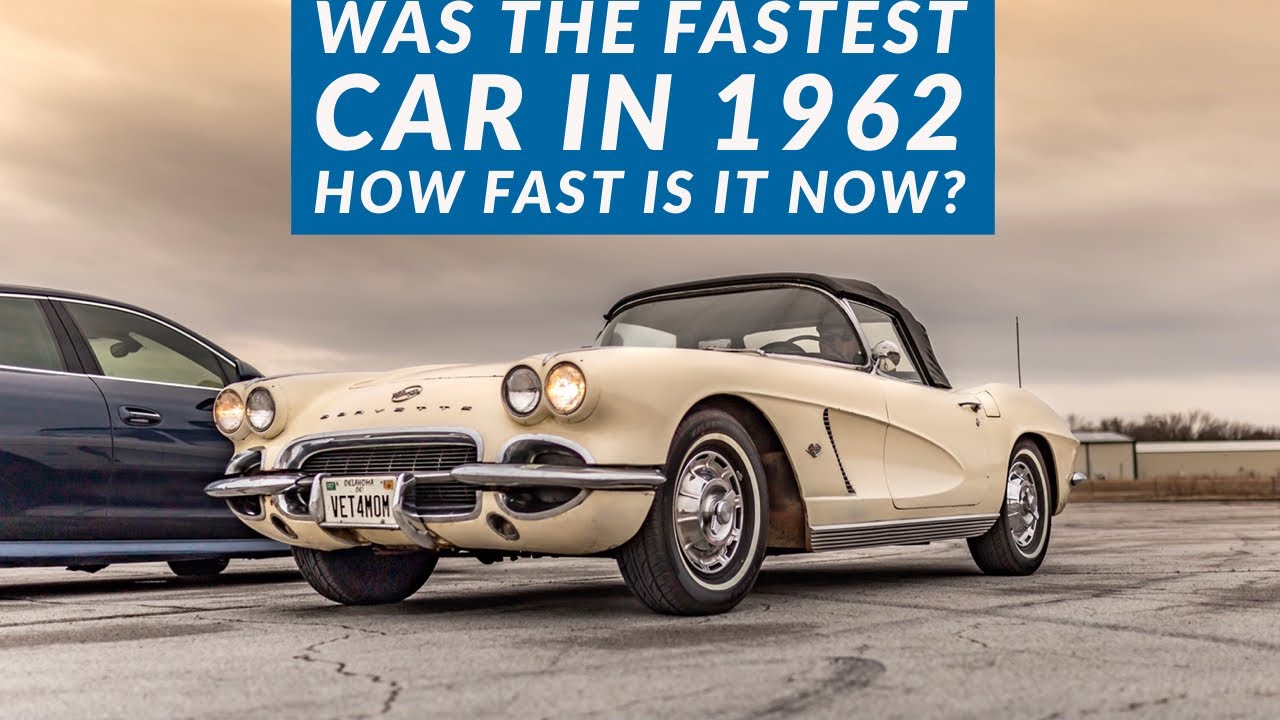 All original NUMBERS MATCHING 1962 Corvette Drag Strip FAST!