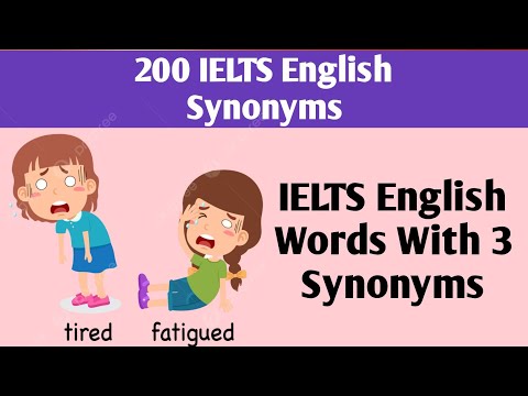 IELTS Synonyms | Top 200 IELTS Synonyms