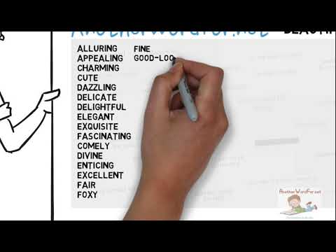 Synonyms For Beautiful [Learn English Pronunciation + Improve Your Vocabulary]
