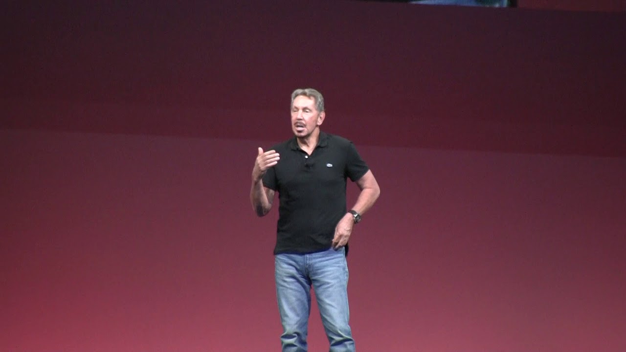 Larry Ellison Keynote Oracle OpenWorld 2017 - #OOW17 (1)