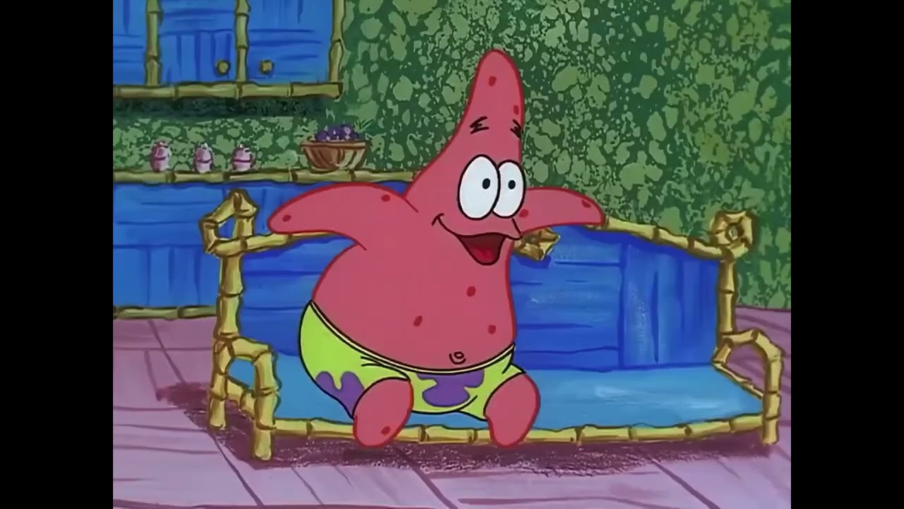 Patrick snoring but BASS BOOSTED