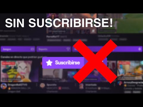 CÓMO VER DIRECTOS RESUBIDOS PARA SUSCRIPTORES GRATIS EN TWITCH!