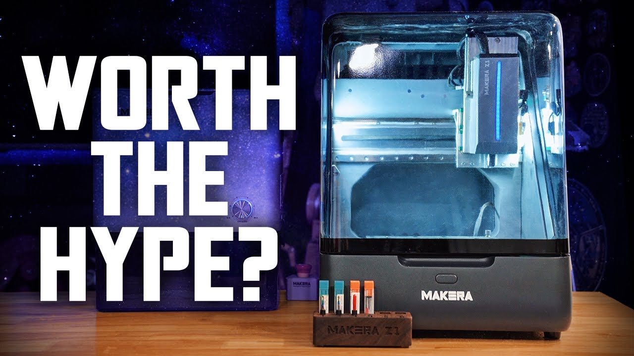 The Ultimate Beginner CNC Machine? Testing the Makera Z1